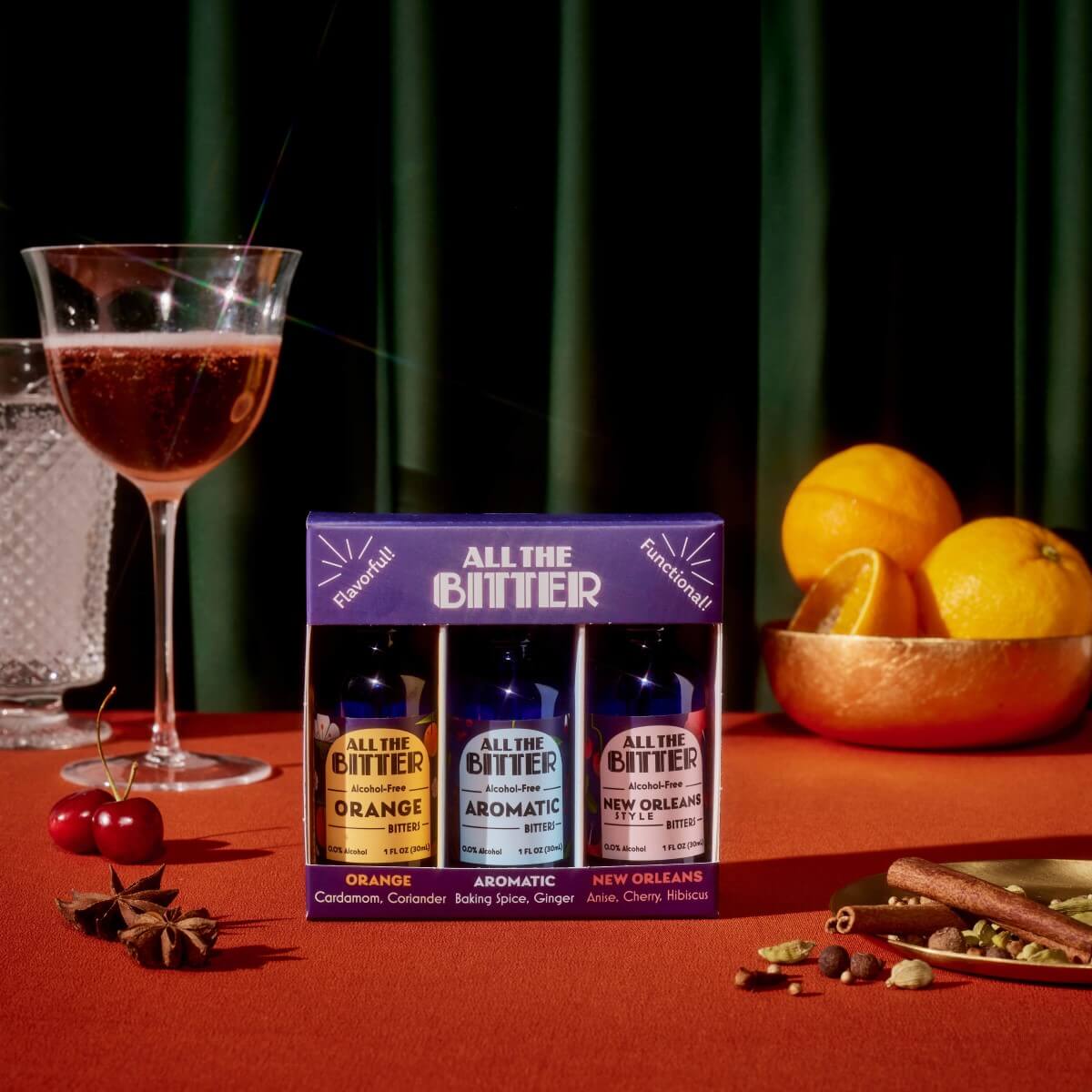 Classic Bitters Travel Pack by All The Bitter – The Dry Goods Beverage Co.